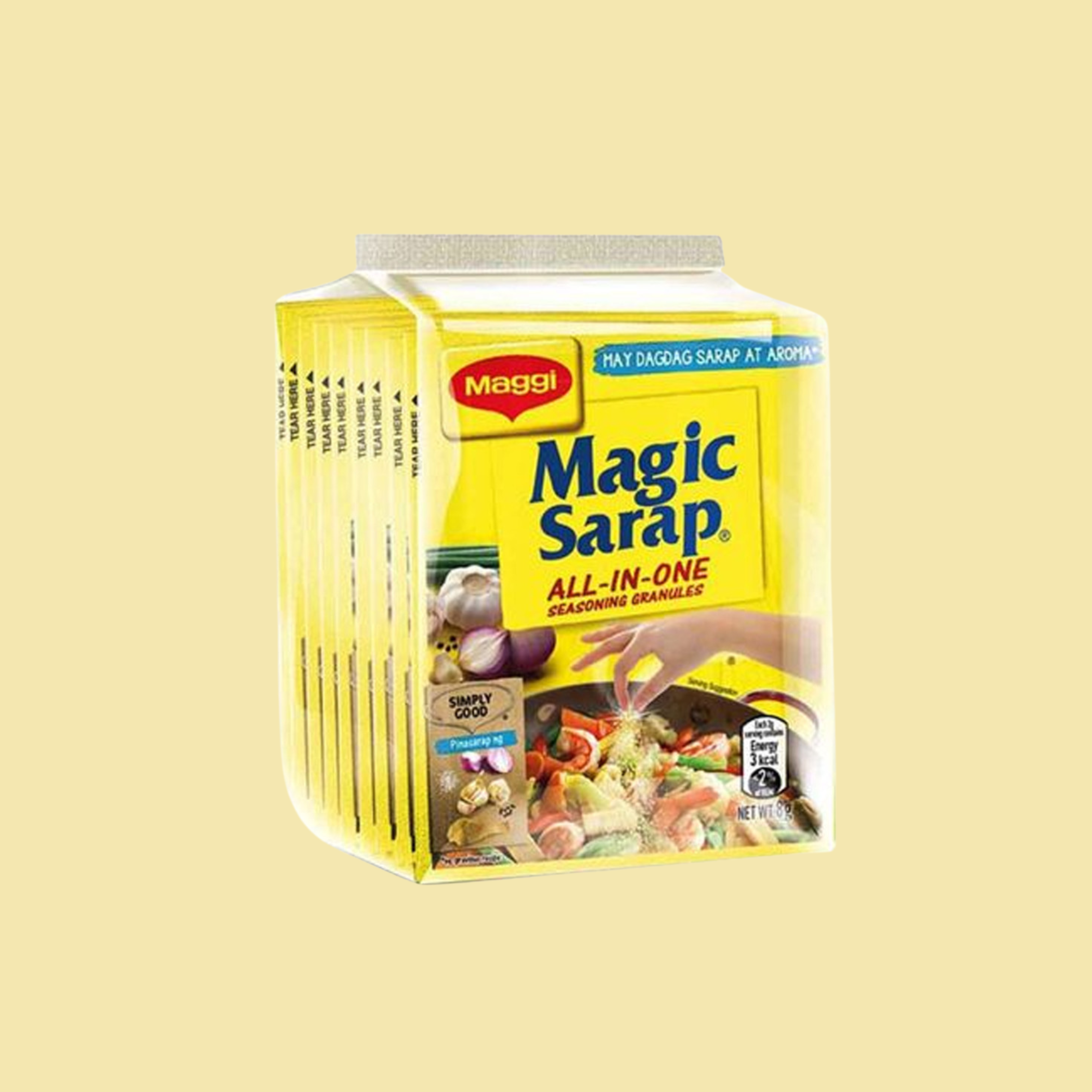 Magic Sarap All in one Seasoning Granules, (12x8g), Maggi | Adobo Nation