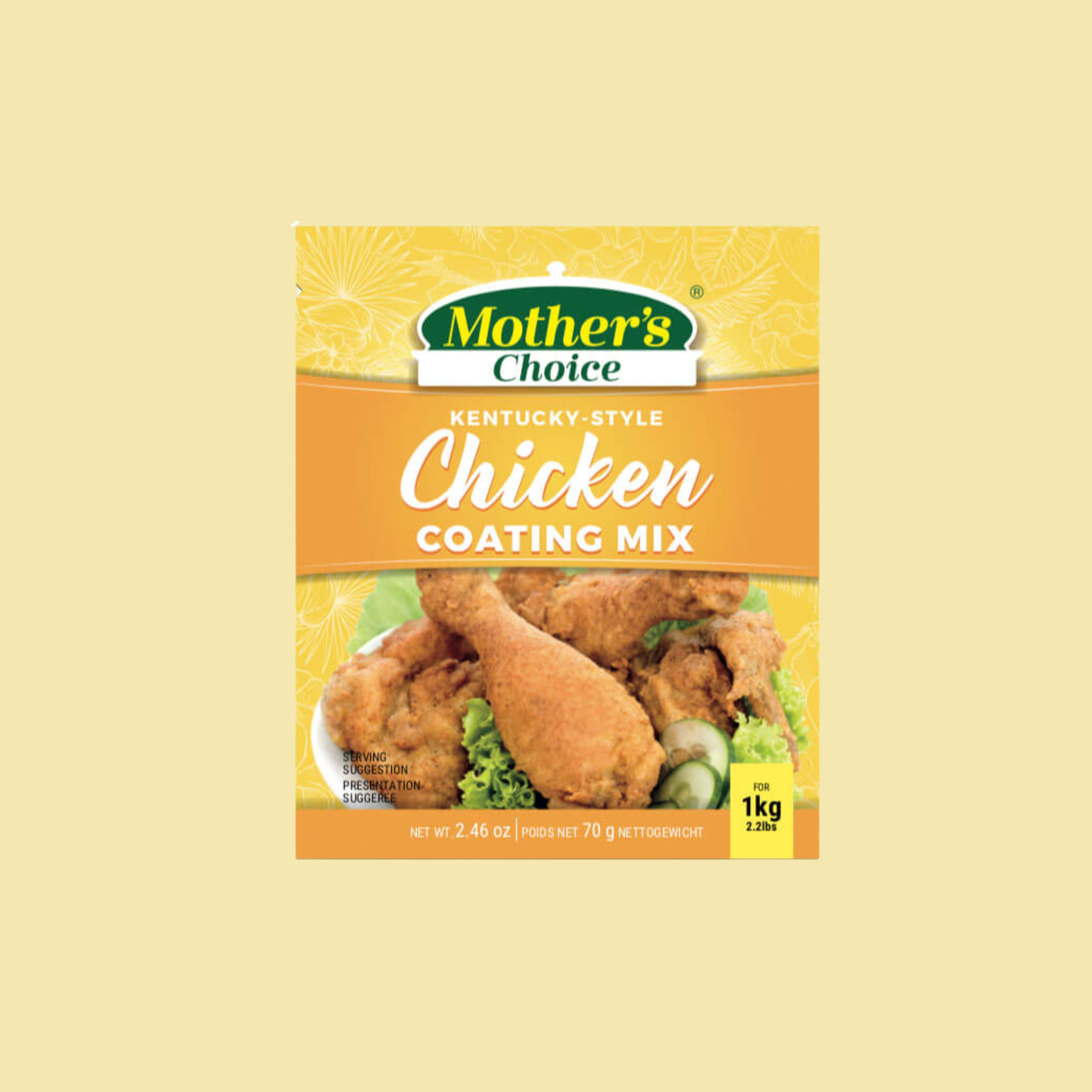 Chicken Coating Mix Kentucky Style 70g - Mother's Choice | Adobo Nation